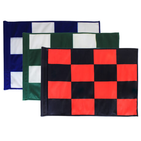 18x26" Checkered Range Flags - Bayco Golf
