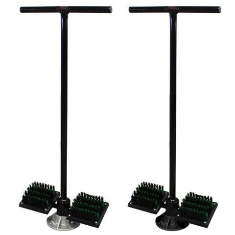 Double Brush Cleaner Stand - Bayco Golf